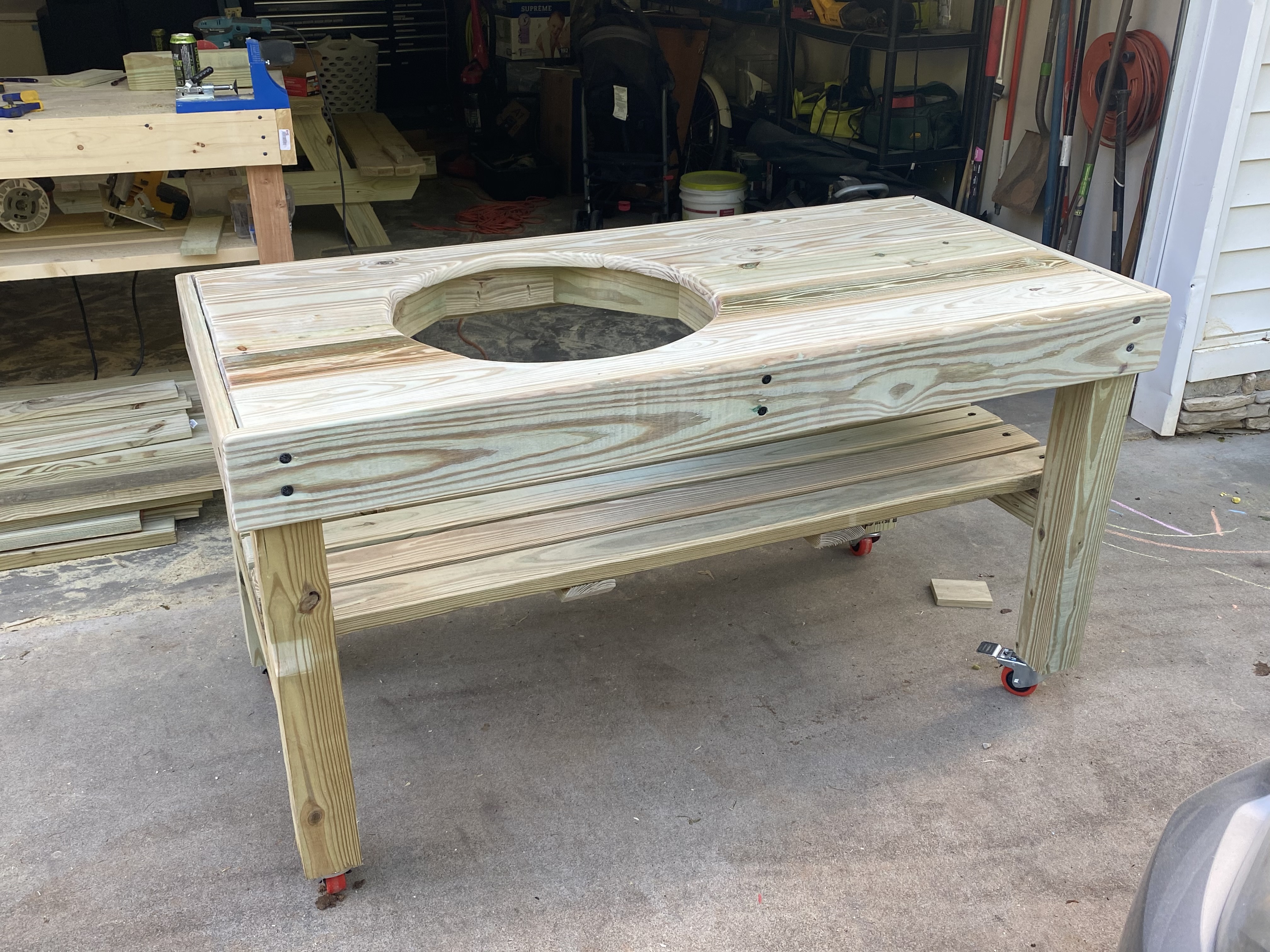 Smoker Table – AW Manufacturing